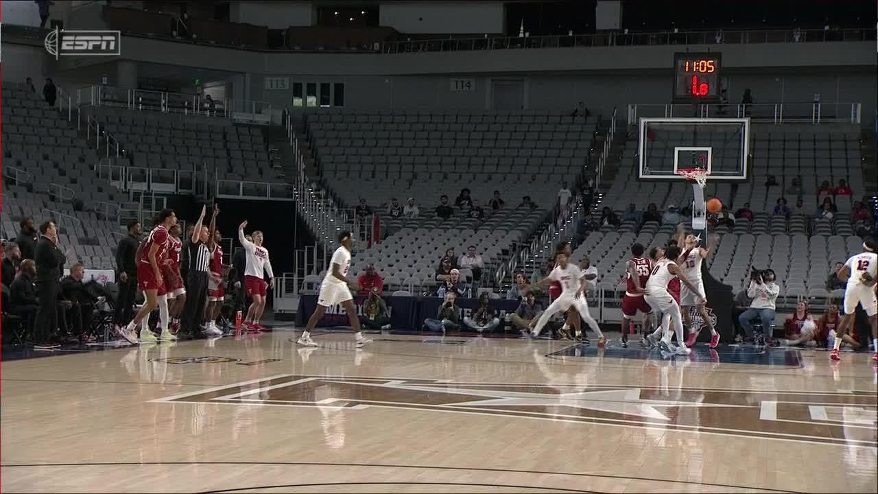 Steve Settle III hits the trey vs. SMU Mustangs - ESPN Video