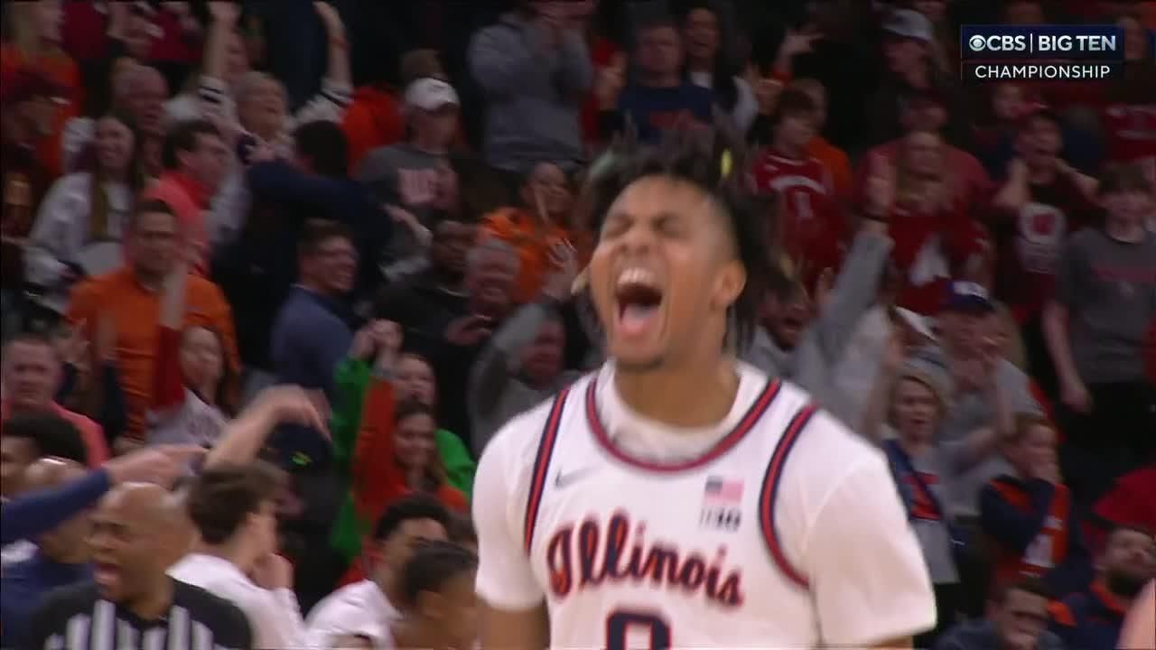 Illinois goes up on Terrence Shannon Jr.'s trey - ESPN Video