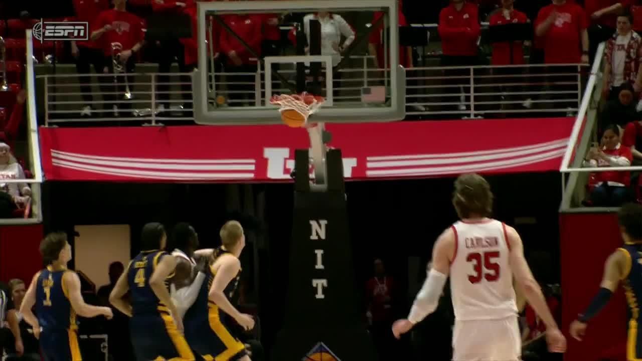 Branden Carlson shows off the range on 3-point shot - ESPN Video