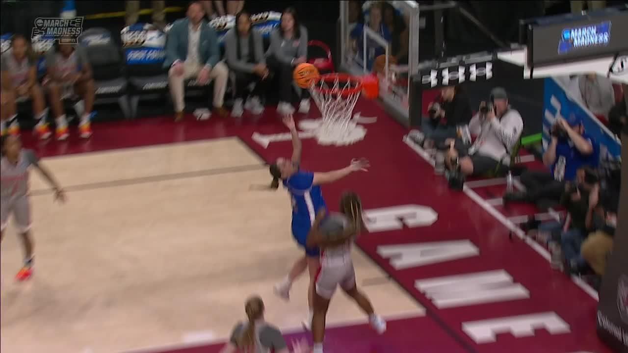 Mara Neira gets the and-1 to fall - ESPN Video