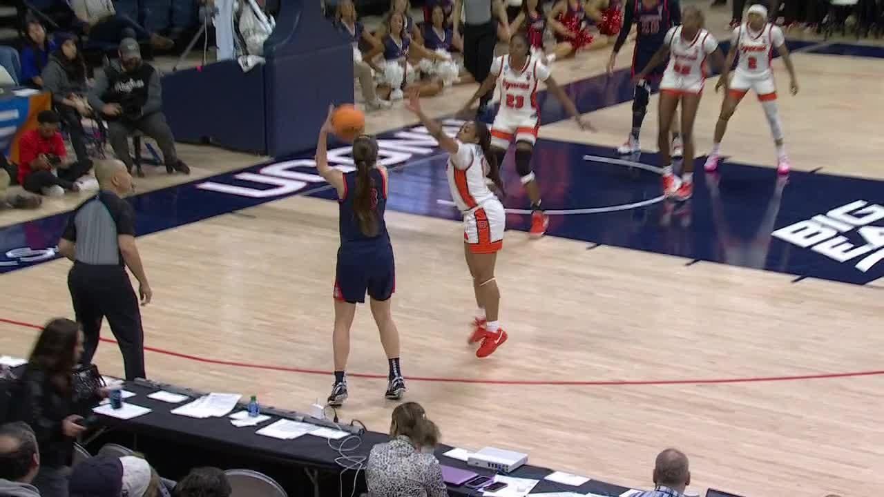 Helena Pueyo nails it from behind the arc - ESPN Video