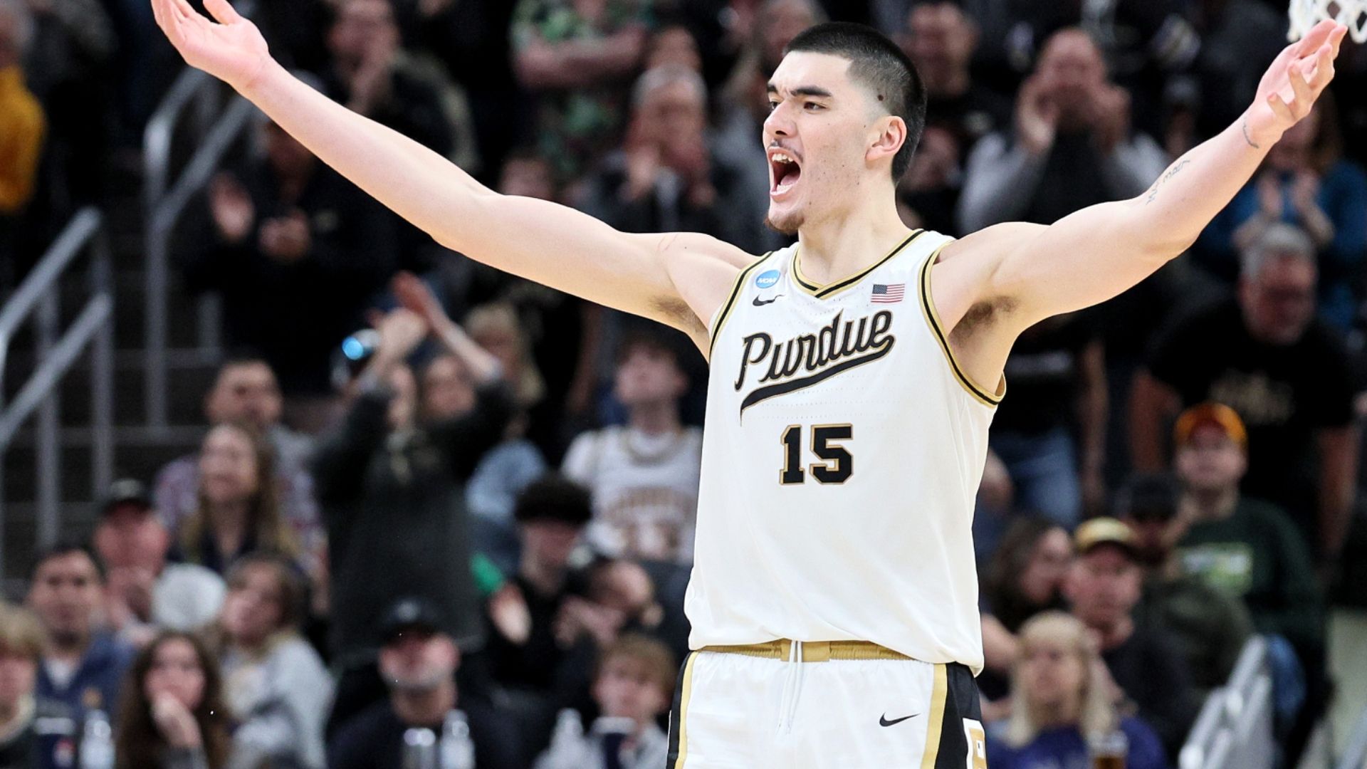 Zach Edey drops a first-half double-double in Purdue's rout - ESPN Video