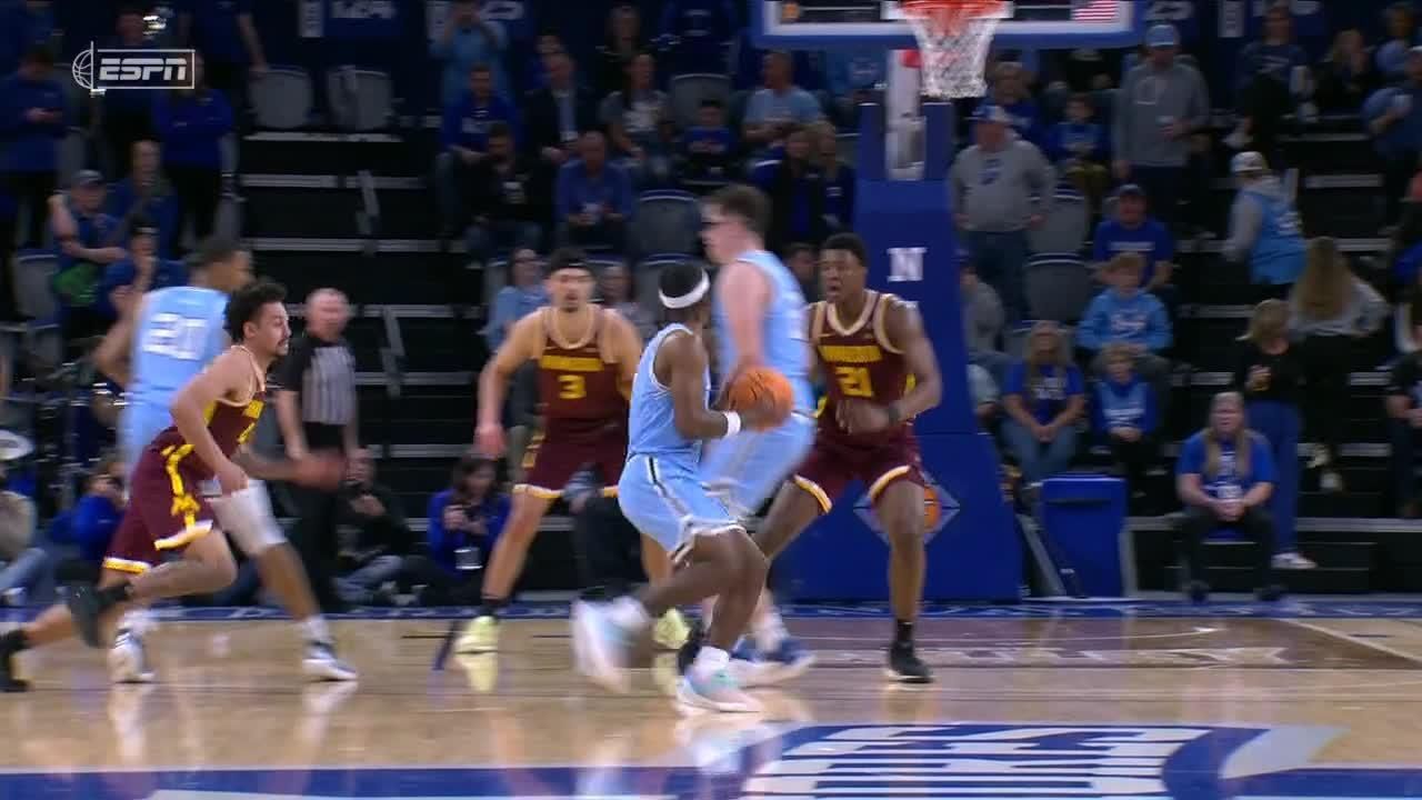 Ryan Conwell gets the and-1 to fall in Indiana State's win - ESPN Video