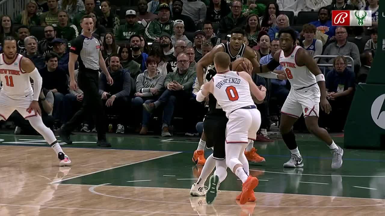 Damian Lillard somehow gets the and-1 to fall - ESPN Video