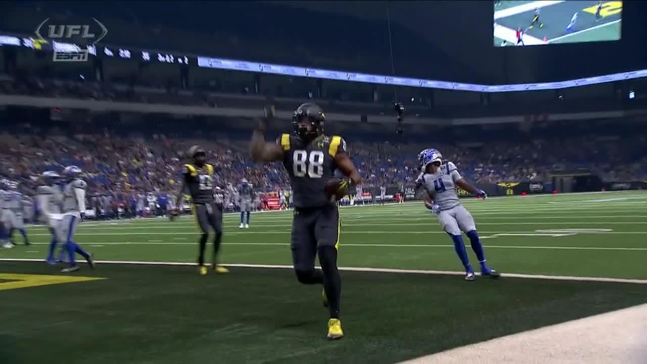 Alize Mack grabs 2-yard receiving TD - ESPN Video