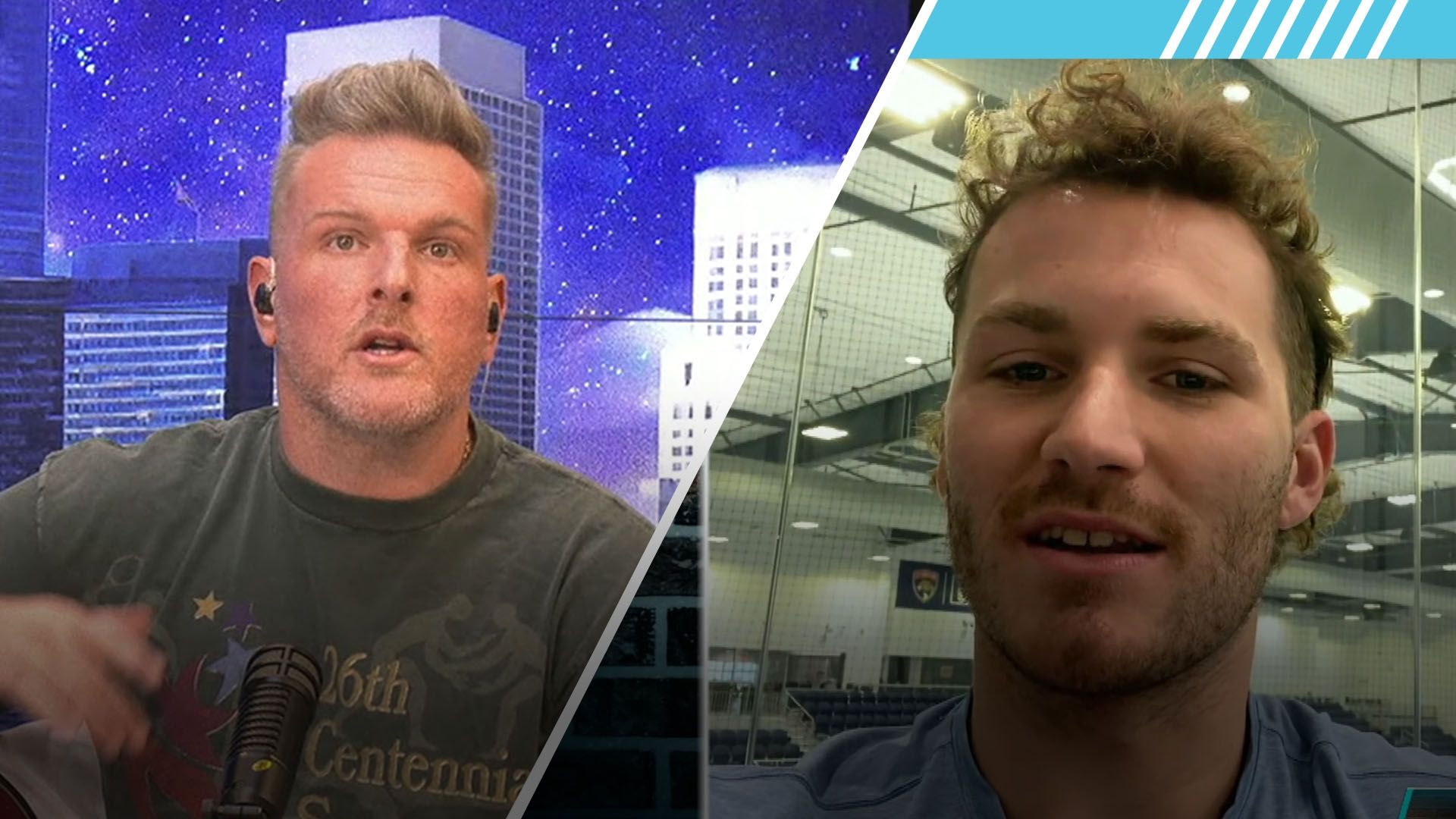 Tkachuk tells McAfee about playing through fractured sternum last ...