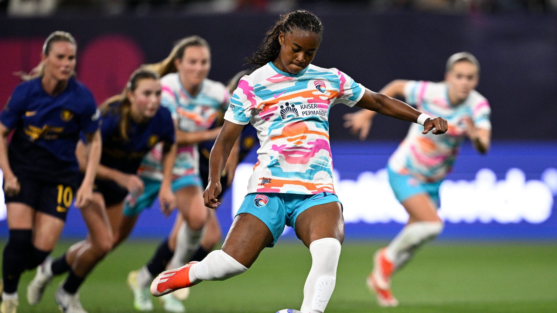 Jaedyn Shaw opens the scoring for San Diego Wave FC - ESPN Video