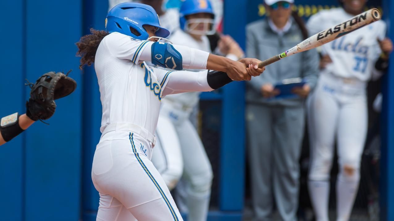 Maya Brady Crushes A Hr Into The Trees For Ucla Espn Video