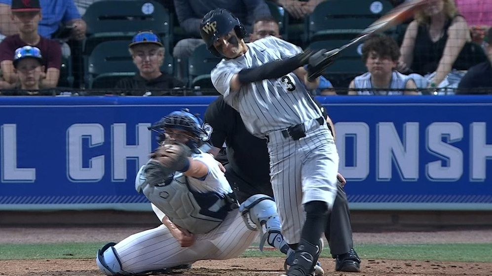 Adam Tellier's solo HR pads Wake Forest's lead - ESPN Video