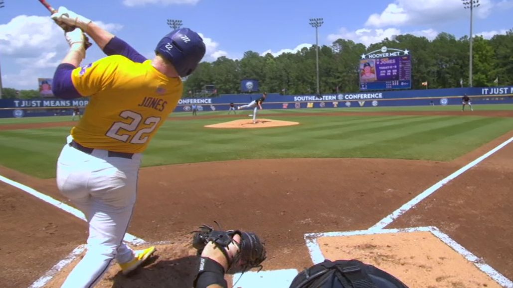 Jared Jones' solo HR puts LSU on the board - ESPN Video
