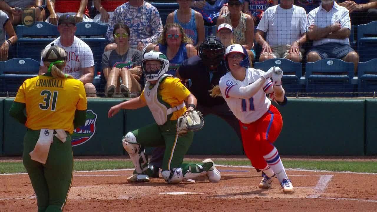 Mia Williams doubles Florida's lead with 2-run HR - ESPN Video