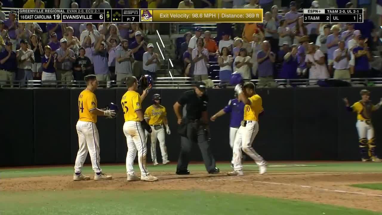Jacob Starling crushes a dinger - ESPN Video