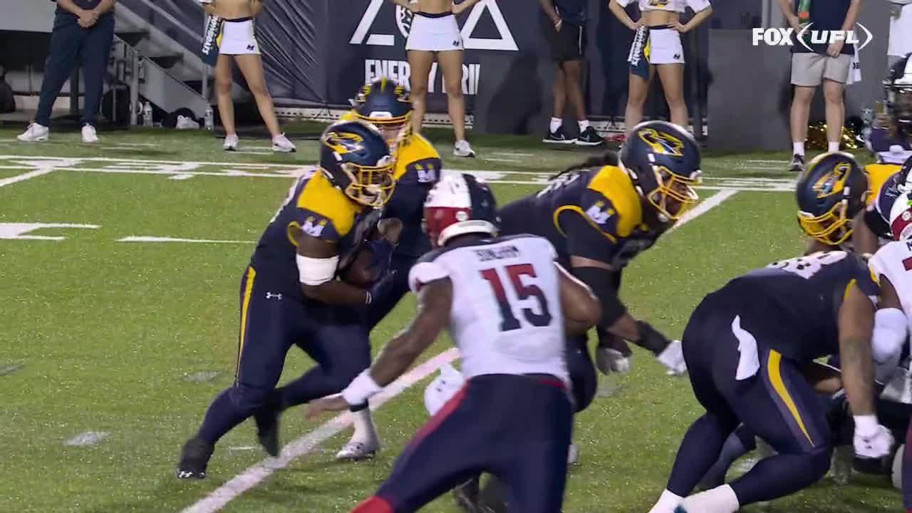 Darius Victor gets 2nd rushing TD of game for Showboats - ESPN Video
