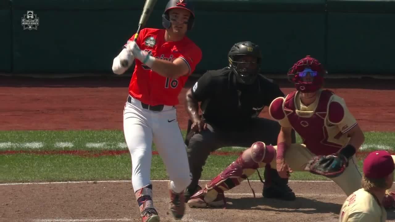 Anthony Stephan ropes an RBI double for Virginia - ESPN Video