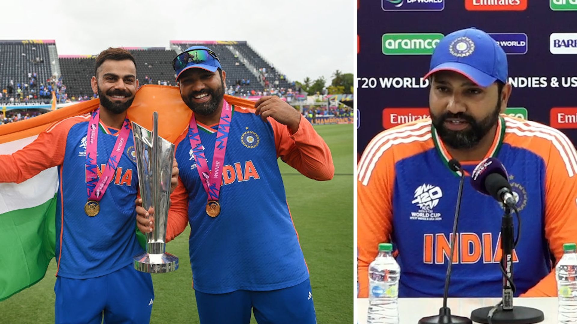 Rohit Sharma announces retirement from T20Is - ESPN Video