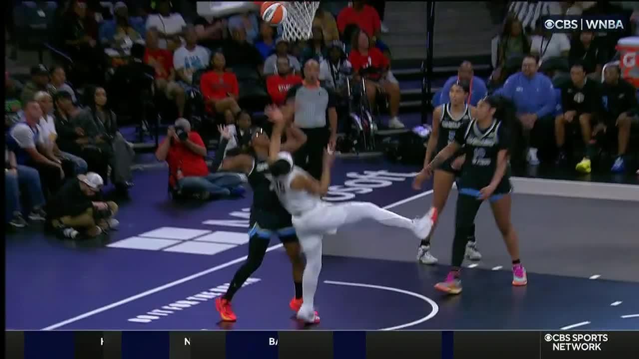 Allisha Gray gets the and-1 - ESPN Video