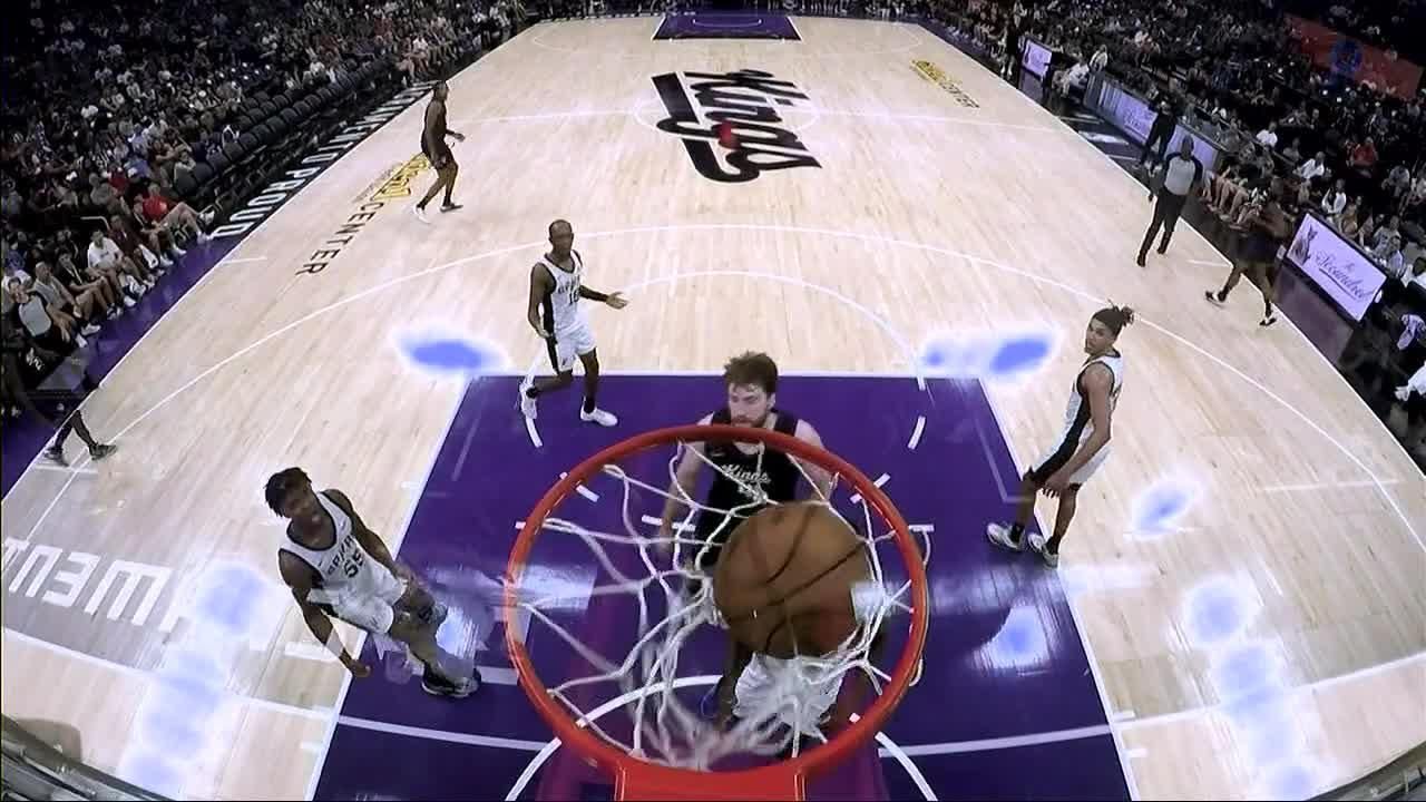 Colby Jones somehow gets the and-1 to fall - ESPN Video