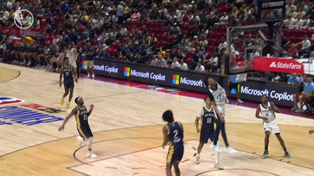 Rob Dillingham makes beautiful dish for a basket - ESPN Video