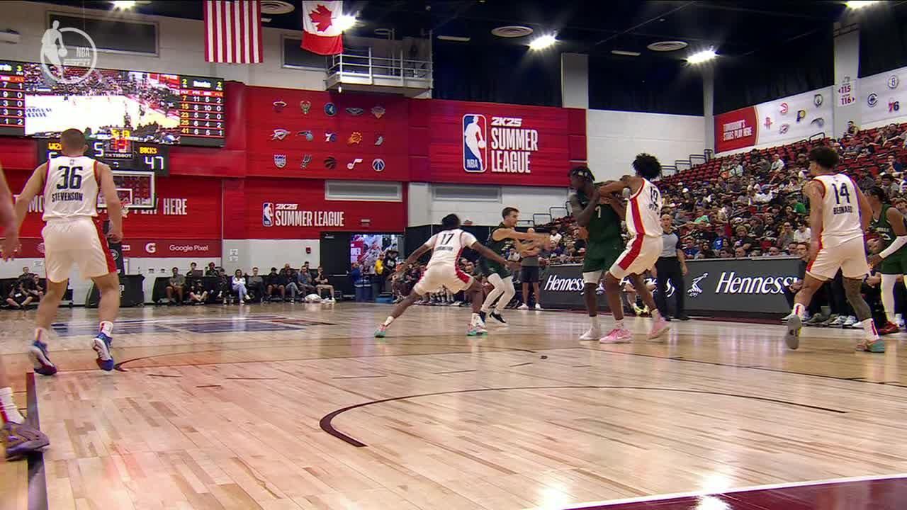 TyTy Washington Jr. drills basket vs. Washington Wizards - ESPN Video
