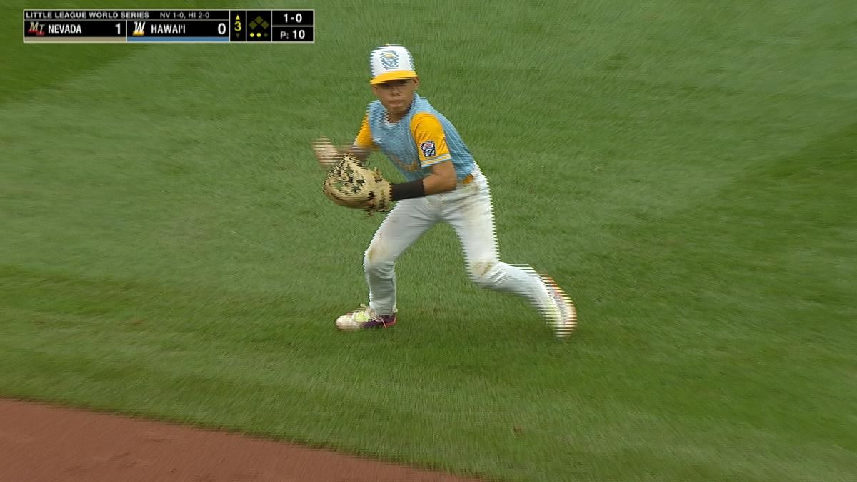 Hawaii's Kolten Magno flashes the leather at second - ESPN Video