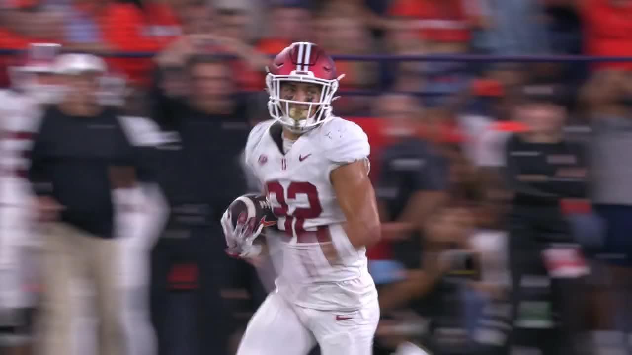 Mitch Leigber gets a huge 71-yard pick-six for Stanford - ESPN Video