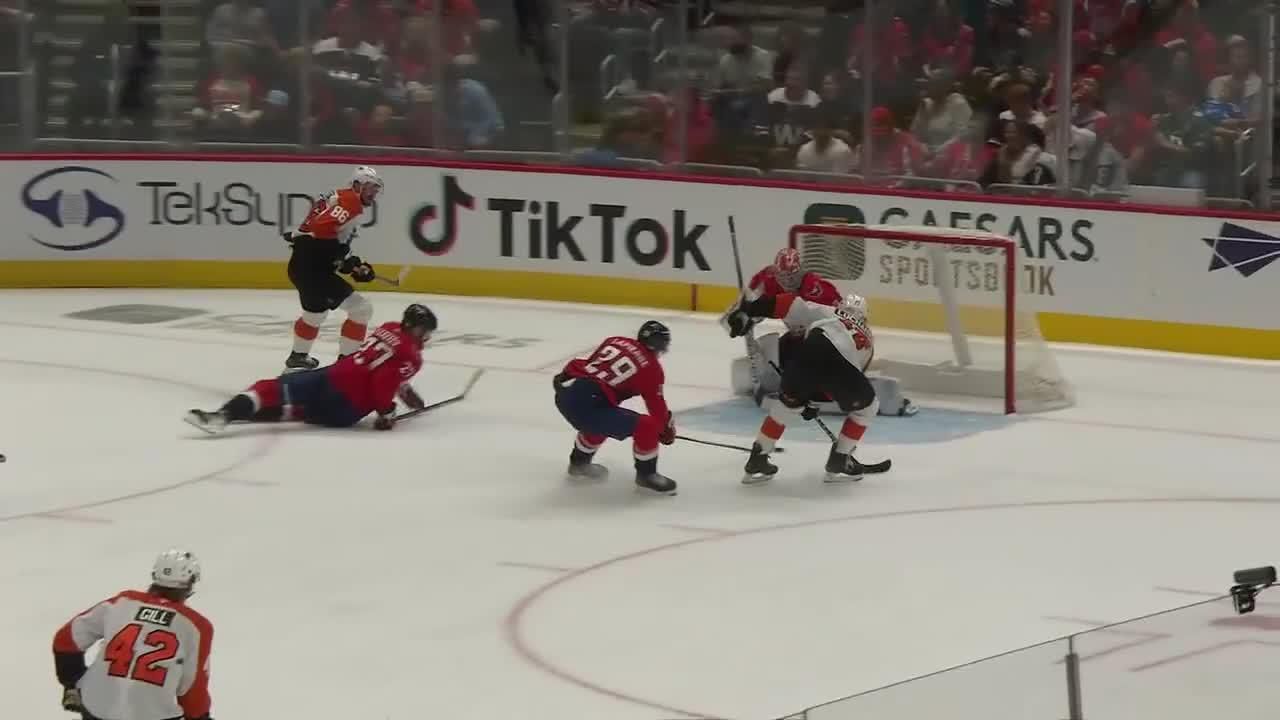 Clay Stevenson makes big-time save vs. Flyers - ESPN Video