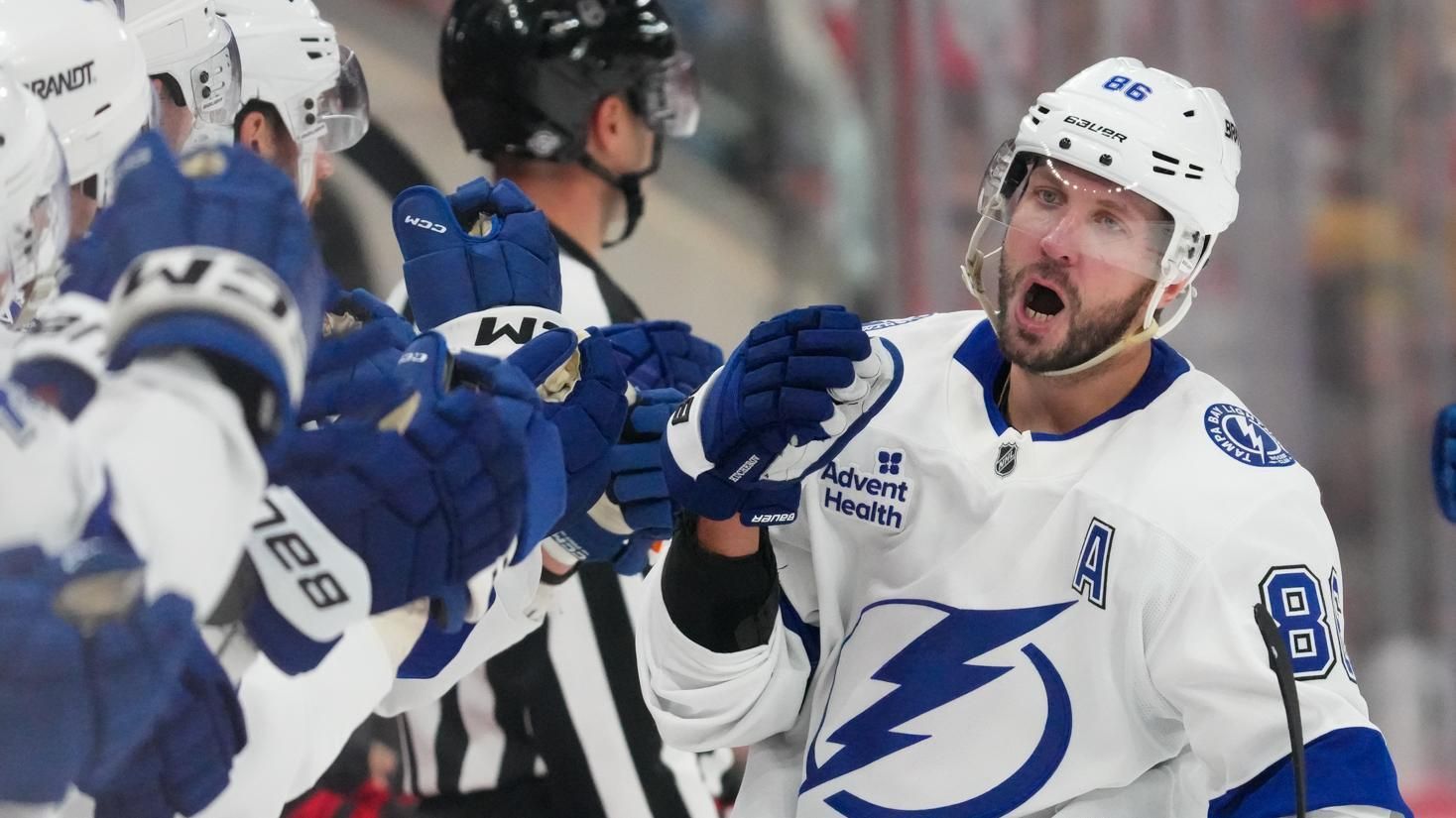 Nikita Kucherov nets the slap shot for Lightning - ESPN Video