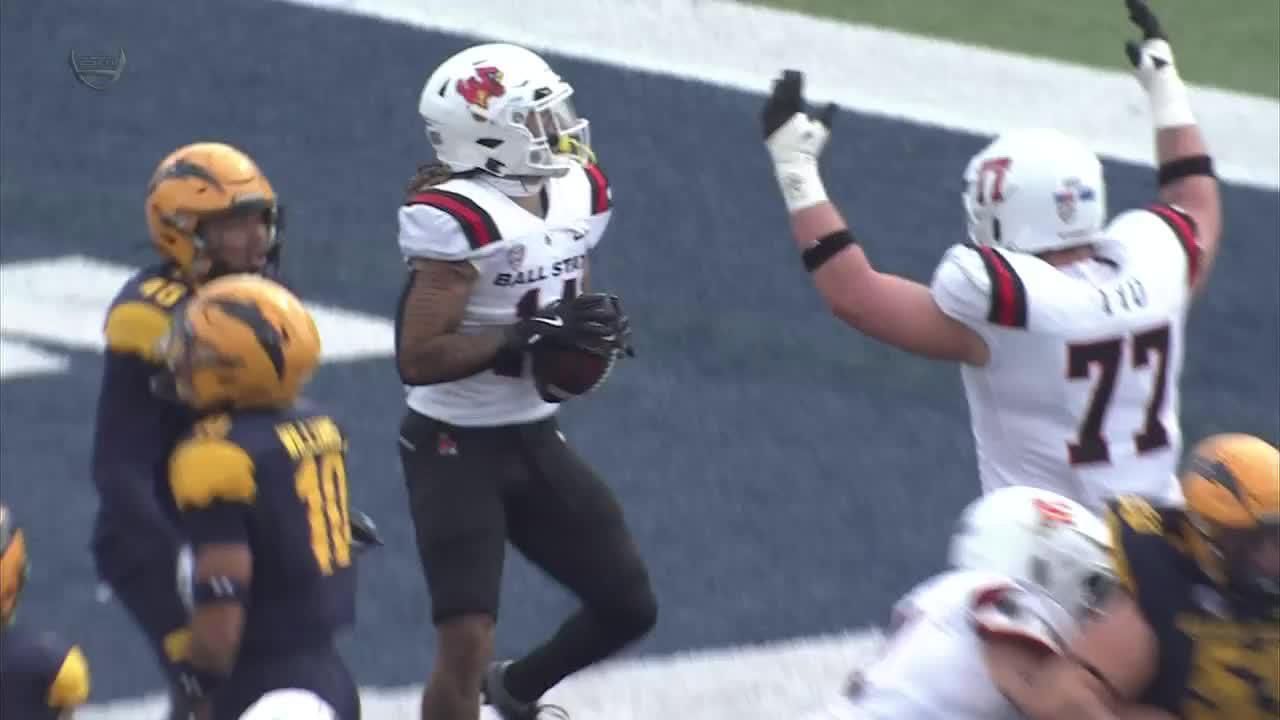 Braedon Sloan rushes in for 1-yard rushing touchdown - ESPN Video