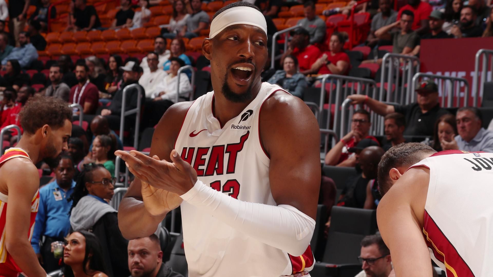 Bam Adebayo drains a 3 from the top of the key - ESPN Video