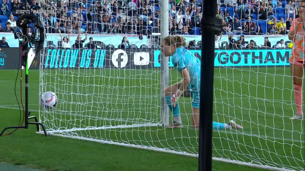 Ella Stevens gets on the scoresheet for NJ/NY Gotham FC - ESPN Video