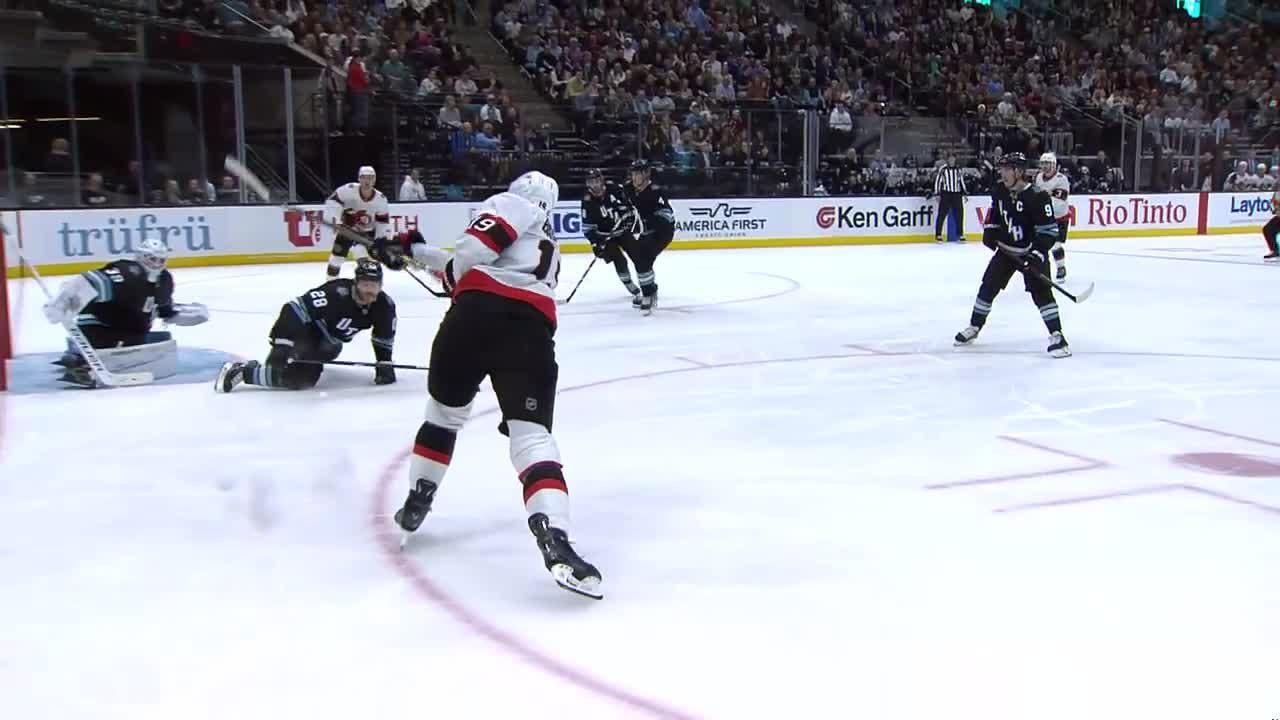 Drake Batherson tallies goal vs. Hockey Club - ESPN Video