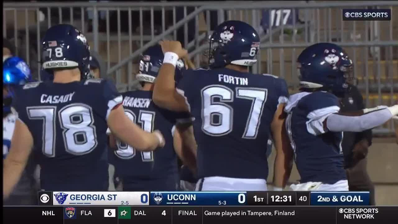 Louis Hansen scores 2-yard receiving touchdown vs. Georgia State - ESPN ...