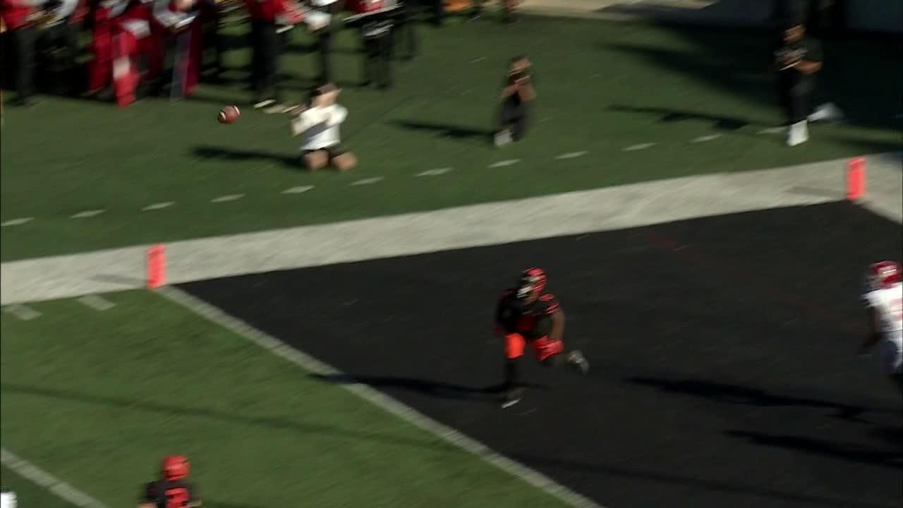 Samuel Musungu hauls it in for 13-yard receiving touchdown - ESPN Video