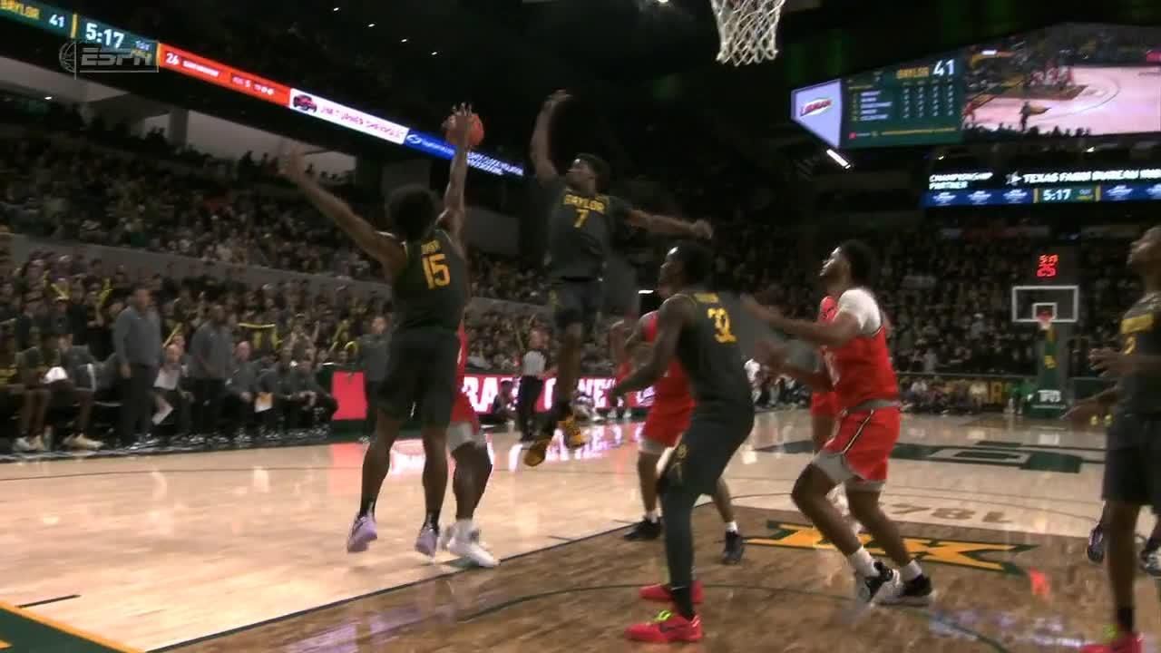 VJ Edgecombe elevates for the big-time block - ESPN Video