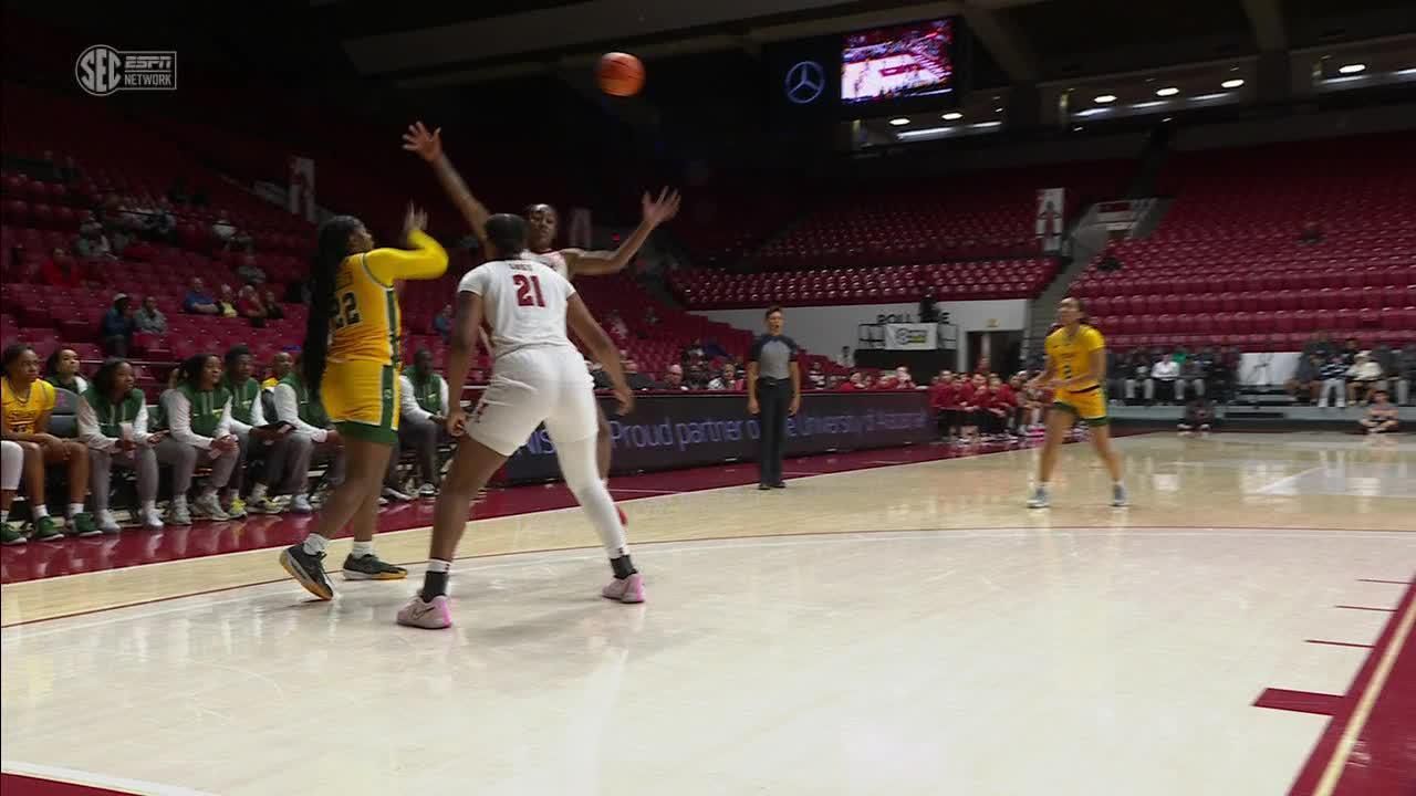 Niya Fields sinks it from downtown - ESPN Video