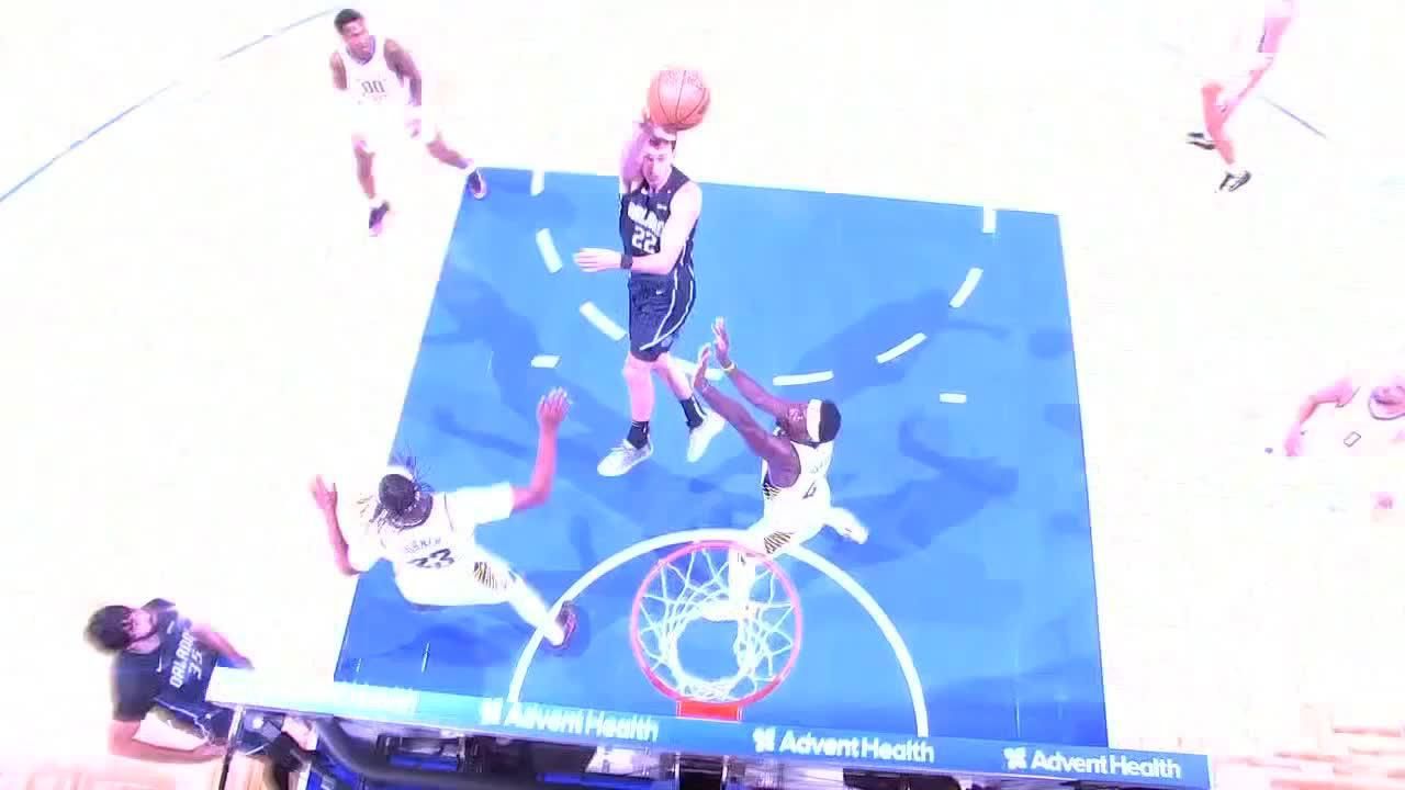 Franz Wagner drops in the smooth basket - ESPN Video