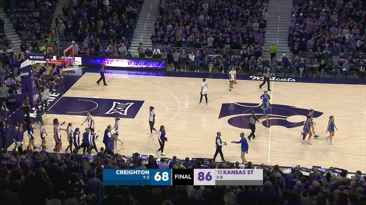 Kansas State Wildcats vs. Creighton Bluejays - Game Highlights - ESPN Video