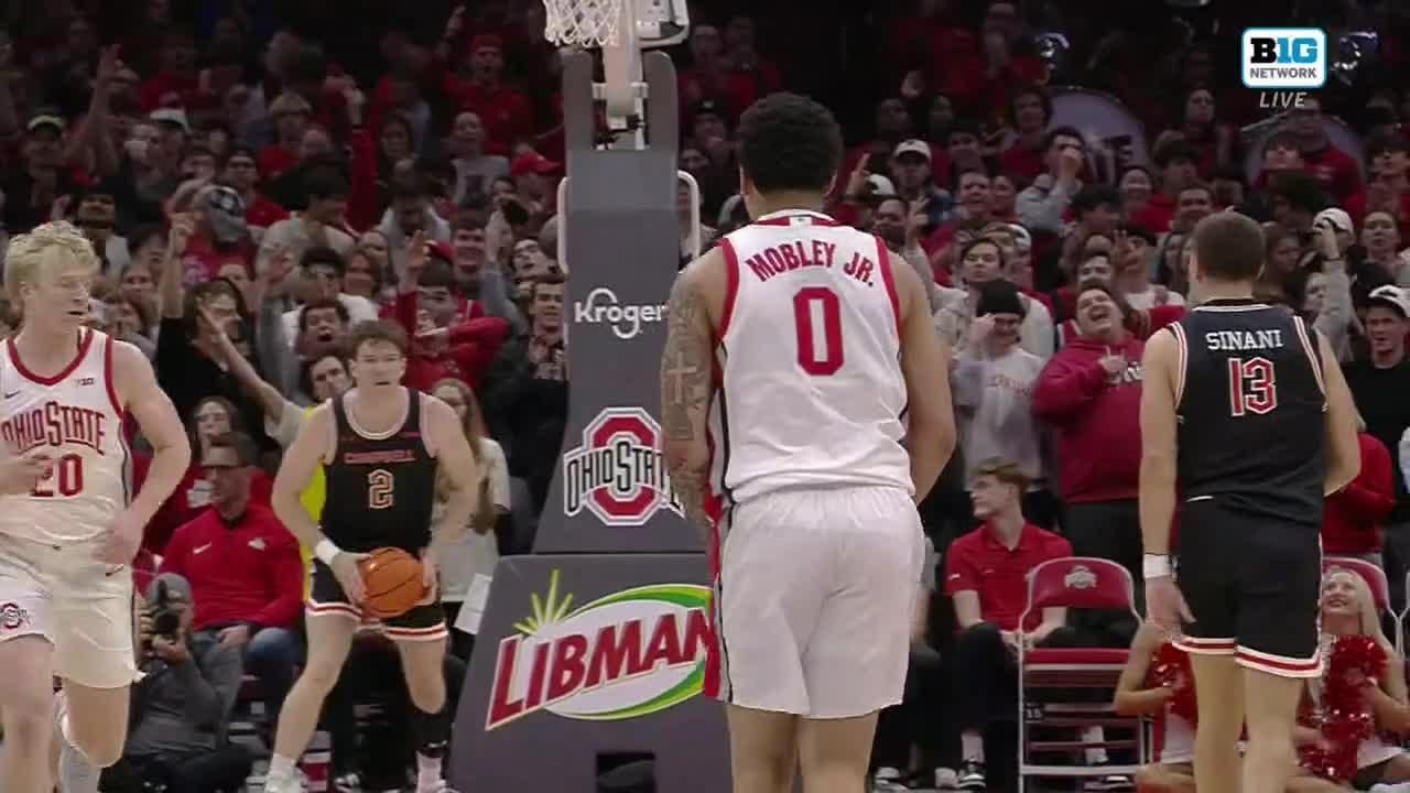 John Mobley Jr. shows off the range on 3-pointer - ESPN Video