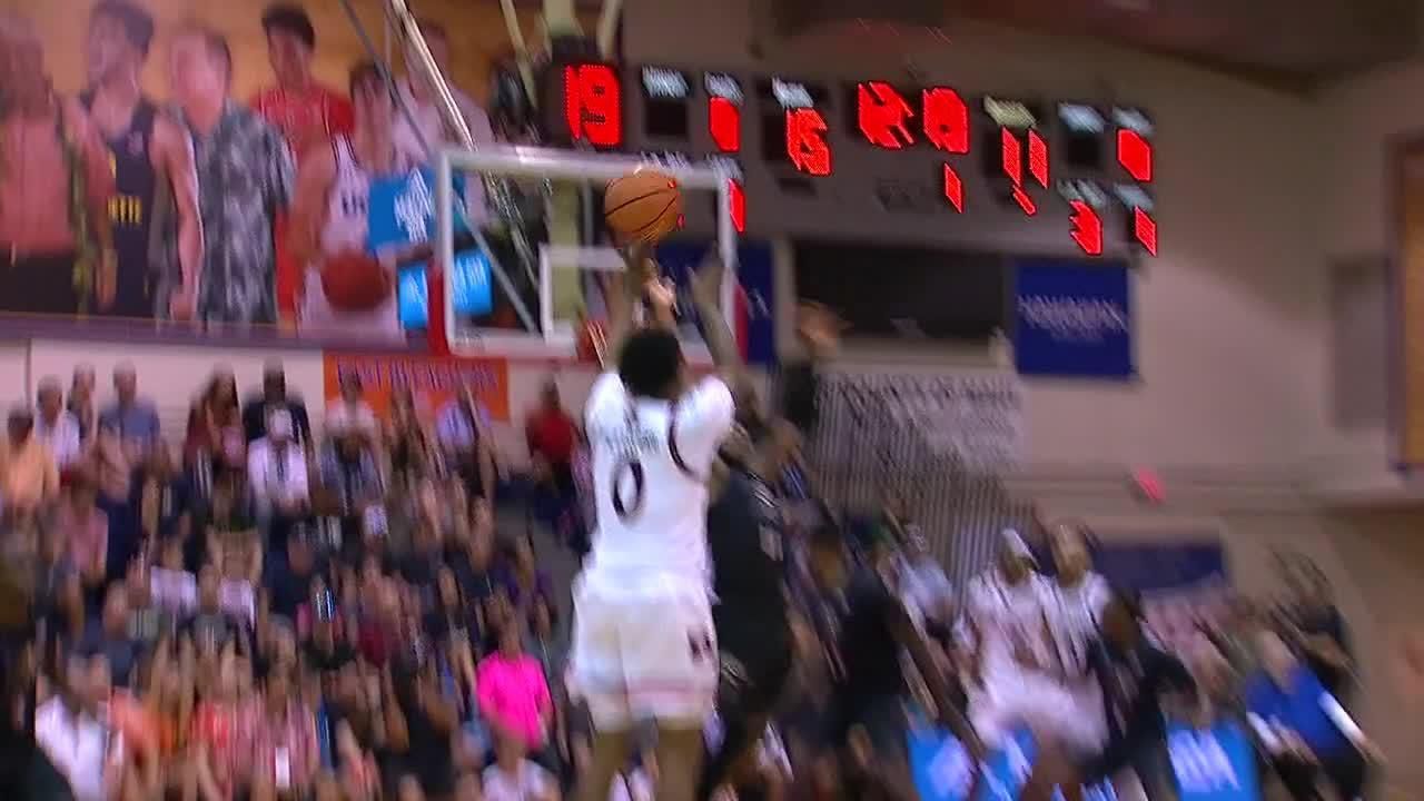 Tahaad Pettiford buries a 3 from the wing for Auburn - ESPN Video