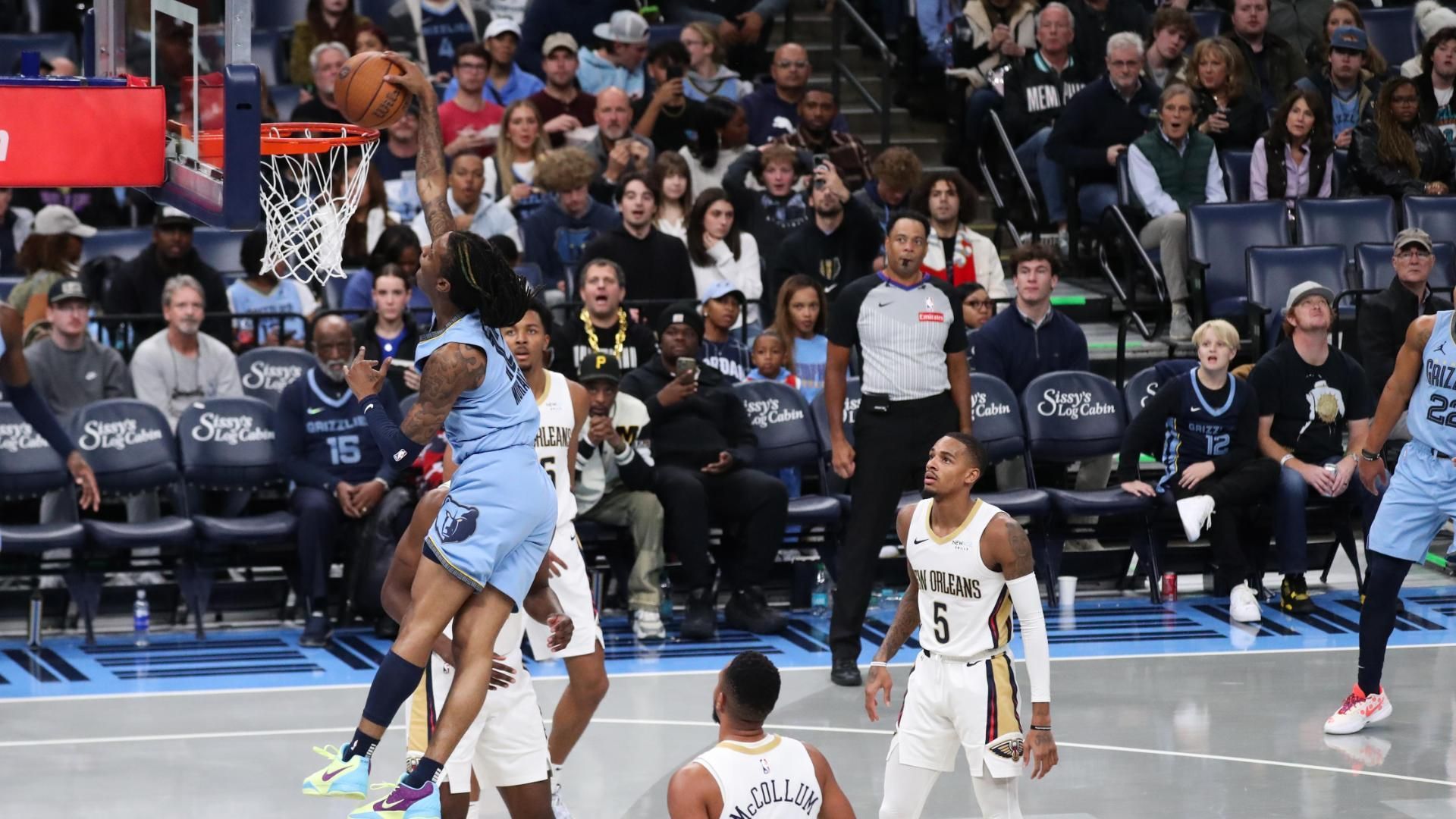 Ja Morant gets way up on this must-see alley-oop jam - ESPN Video