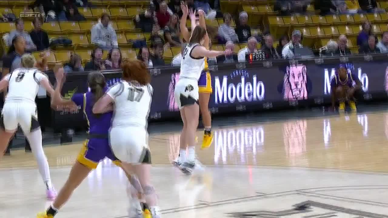 Peyton Carter sinks it from downtown - ESPN Video