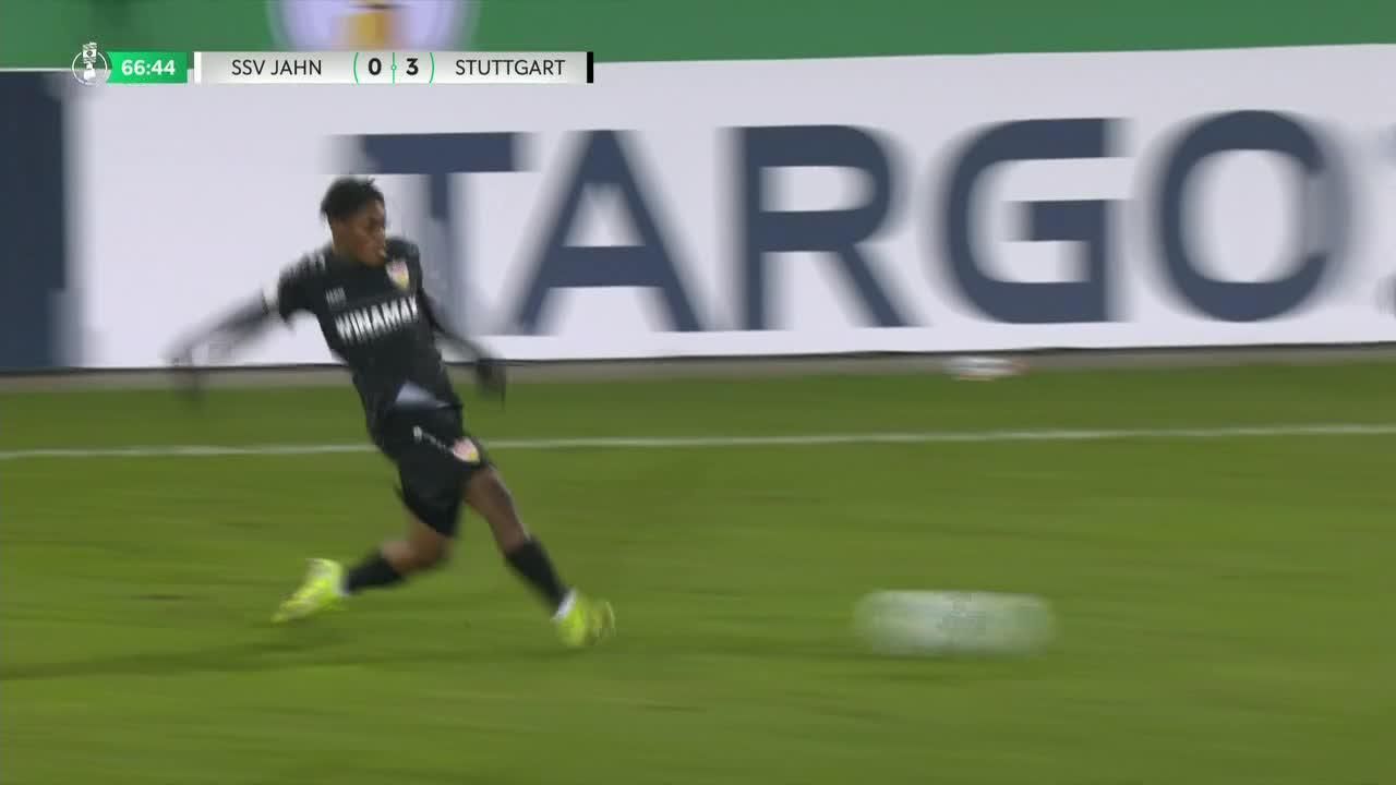 Felix Gebhardt makes a great save - ESPN Video