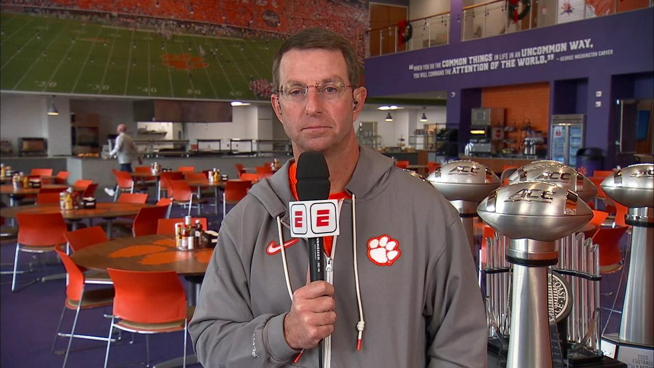 Dabo Swinney looks back at roller-coaster month for Clemson - ESPN Video