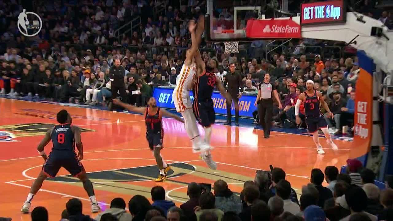 Zaccharie Risacher flies in for an impressive bucket - ESPN Video