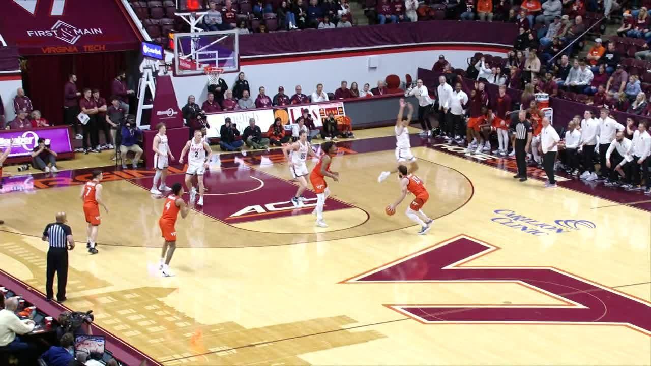 Ben Burnham drills 3-point shot in - ESPN Video