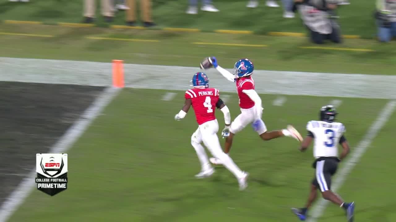 Isaiah Hamilton's electric pick-six widens Ole Miss lead - ESPN Video