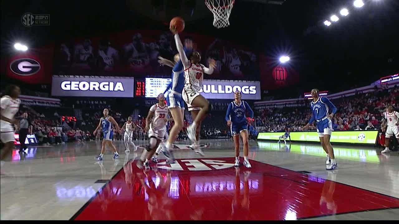 De'Mauri Flournoy scores and draws the foul - ESPN Video