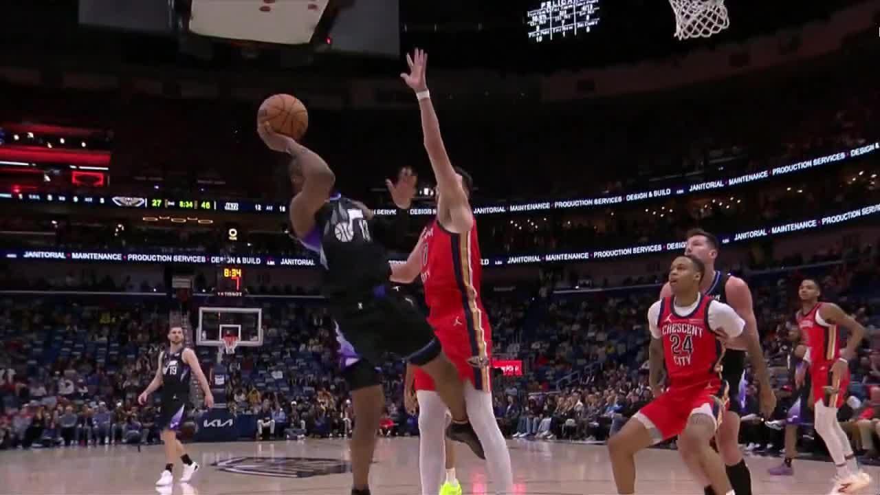 Isaiah Collier gets the hoop and the harm - ESPN Video