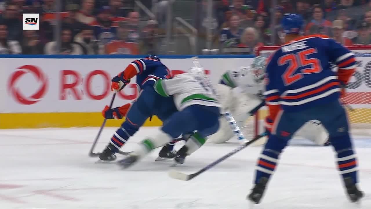 Zach Hyman lights the lamp for Oilers - ESPN Video