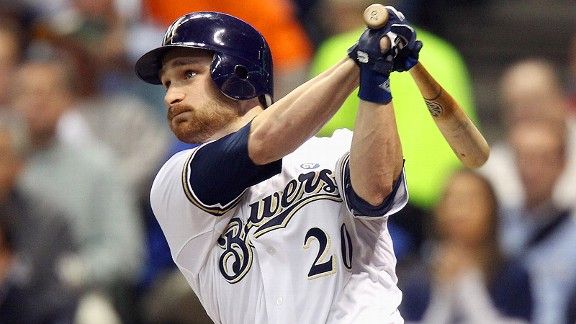 MLB - Milwaukee Brewers catchers make effective tandem - ESPN